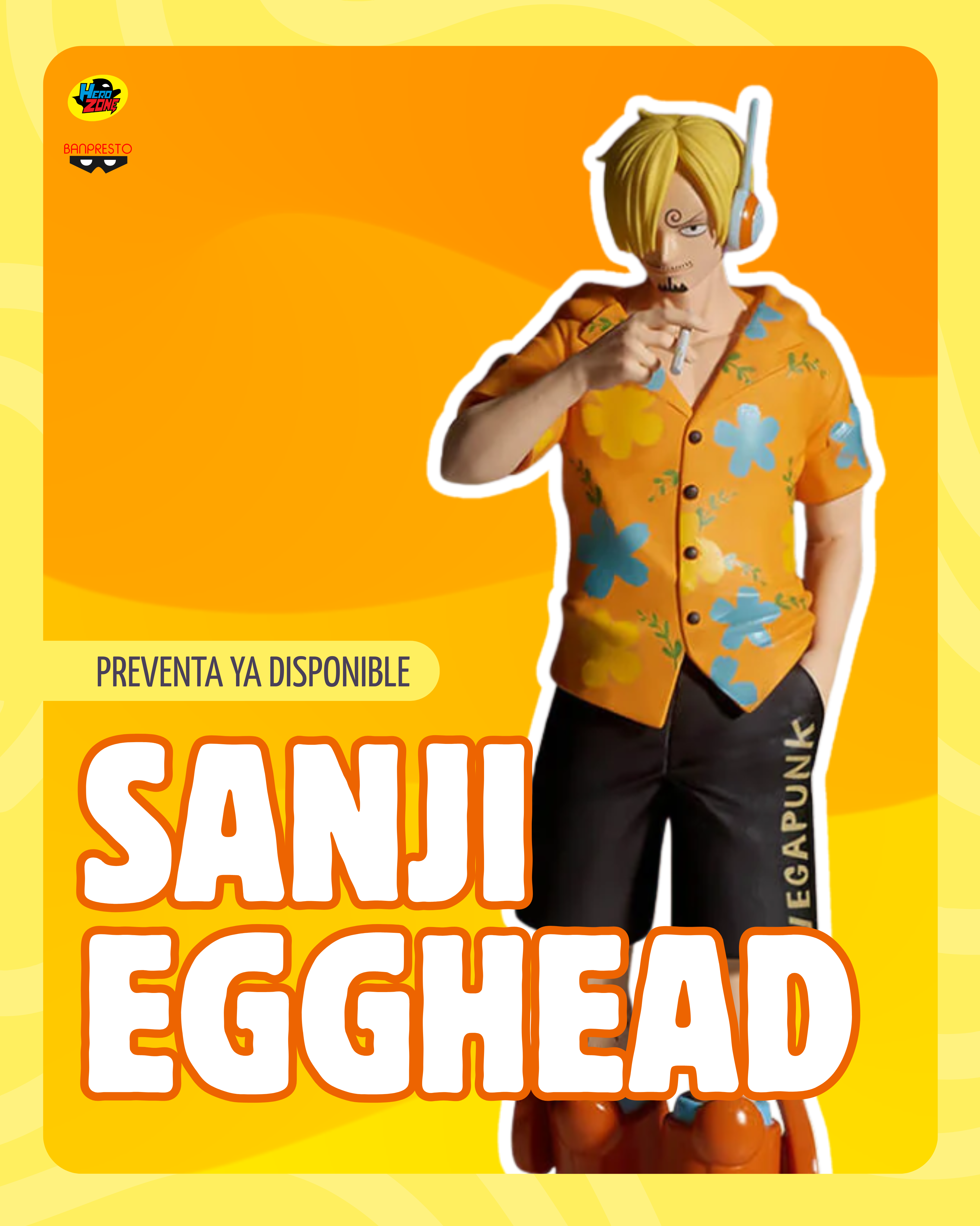 One Piece The Shukko- Sanji Egghead Ver.– Hero Zone