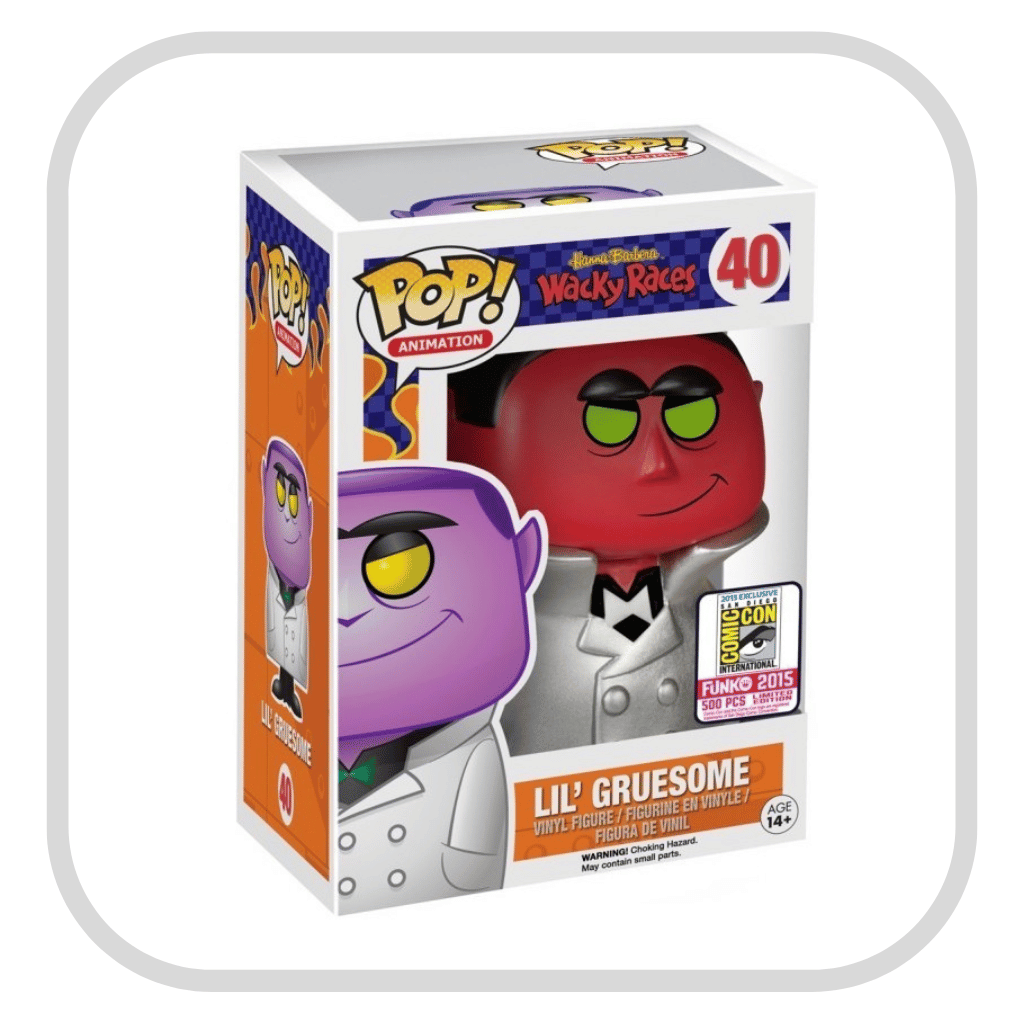 Hanna Barbera Wacky Races Lil' Gruesome 40 Funko Pop! Animation Comic ...