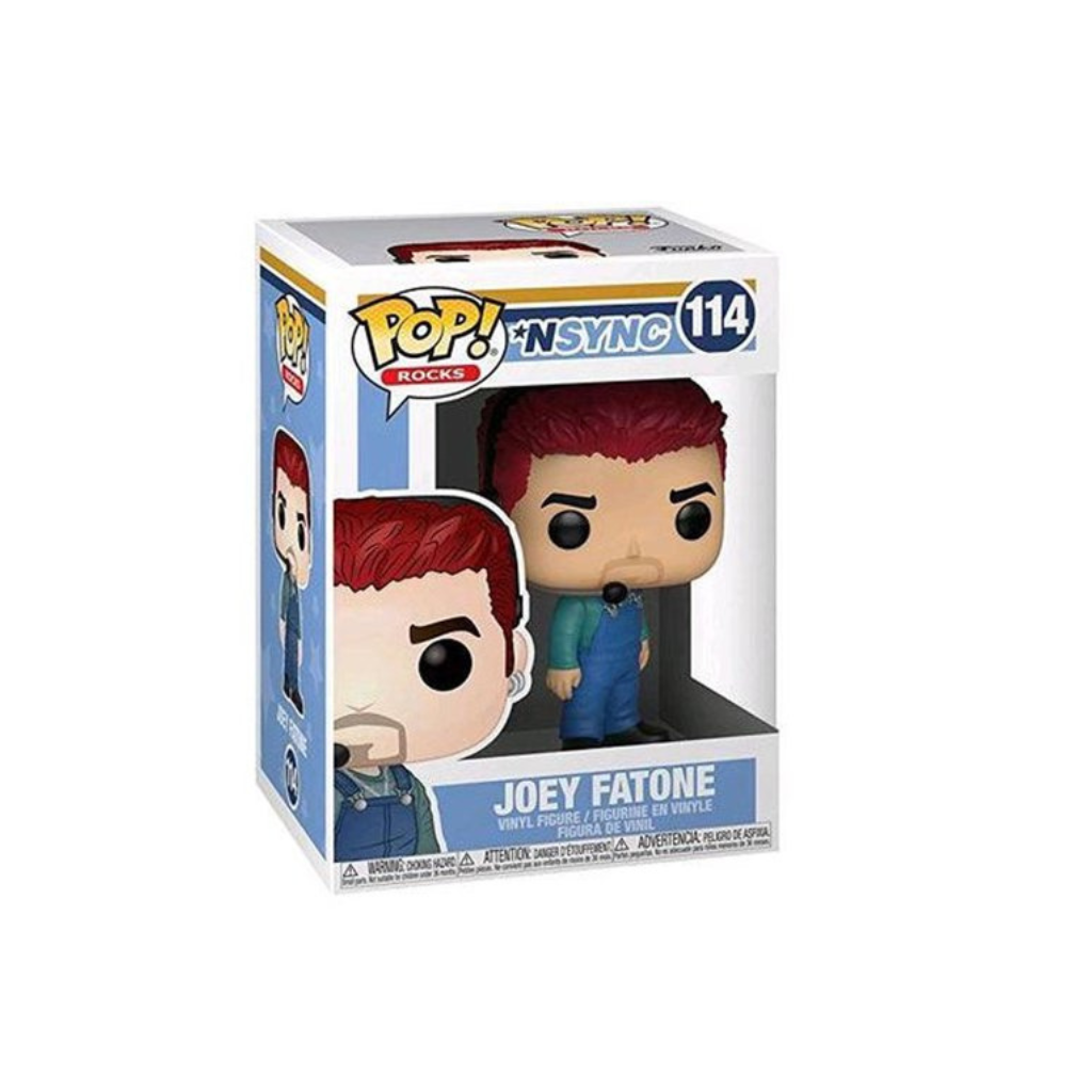 Joey Fatone 114 NSYNC Funko Pop! Rocks– Hero Zone