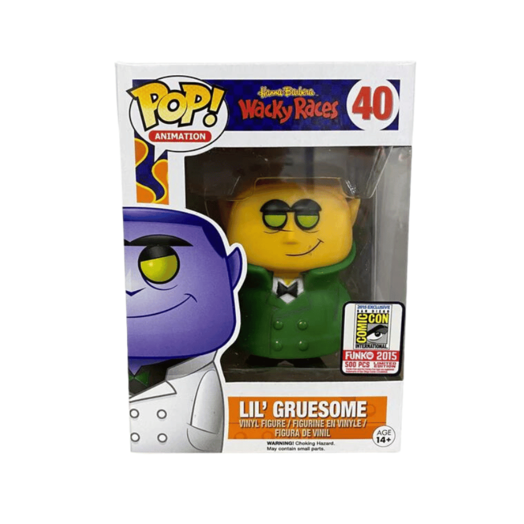 Hanna Barbera Wacky Races Lil' Gruesome 40 Funko Pop! Animation Comic ...
